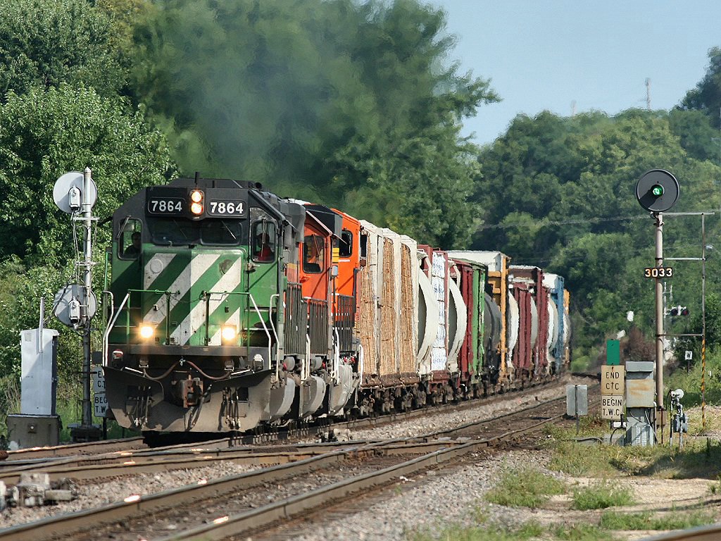 BNSF 7864